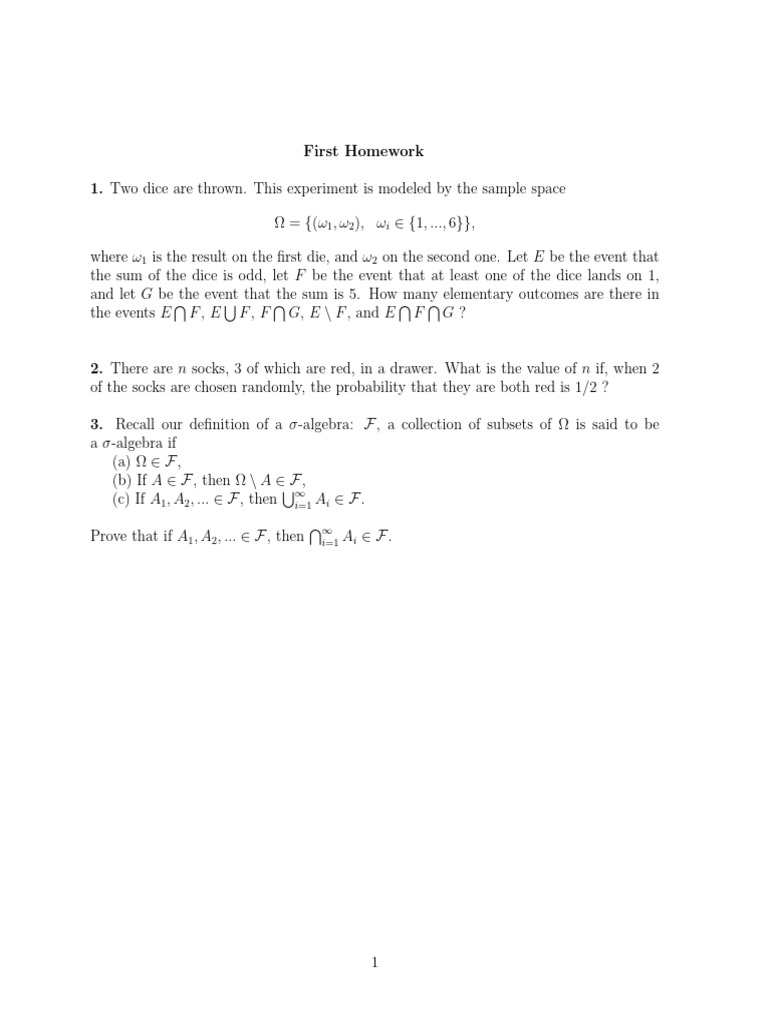 Homework 1 | PDF