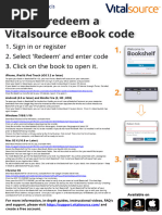 Vitalsource Bookshelf Access Guide | PDF | Books | Ios