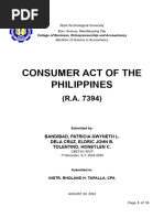 Consumer Protection: Price Tag Law | PDF | Retail | Barcode