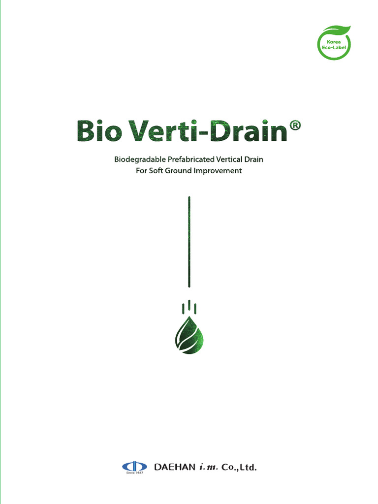 Brochure-Bio Verti Drain - 2023 | PDF | Biodegradation | Plastic