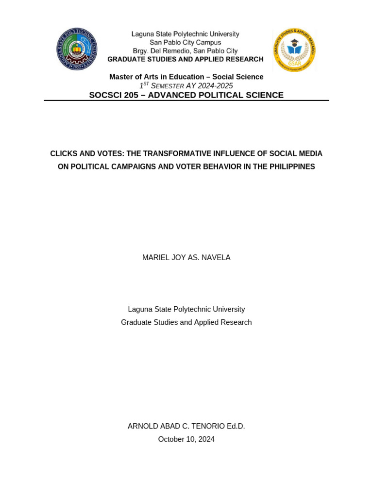 Advanced Political Science - Final Requirement | PDF | Soft Power | China