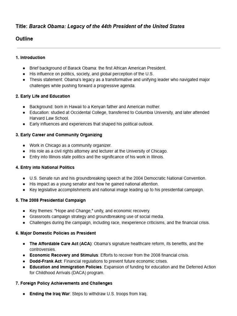 OBAMA | PDF | Barack Obama | The United States