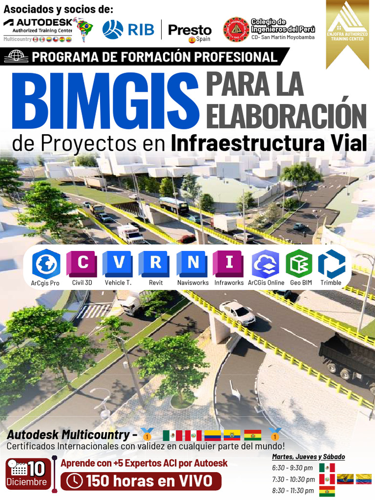 PFP Bimgis para Proyectos en Infraestructura Vial | PDF | Sistema de ...