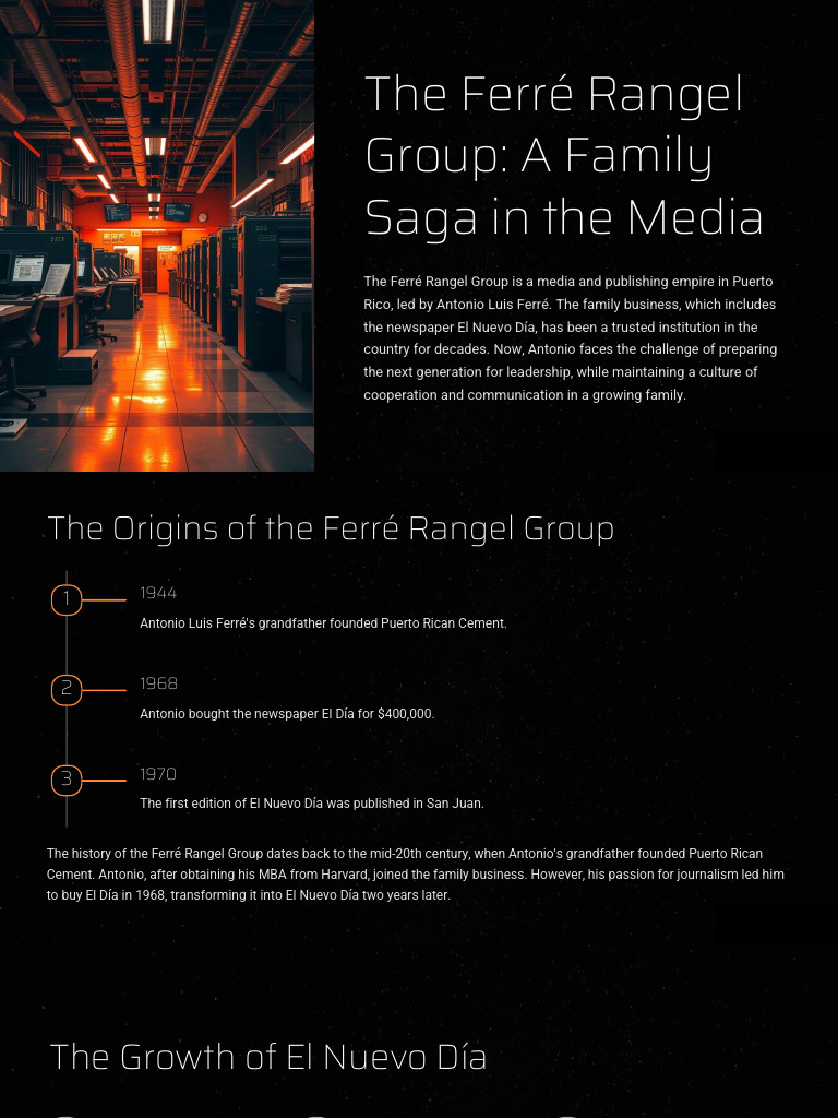 The Ferre Rangel Group A Family Saga in The Media | PDF