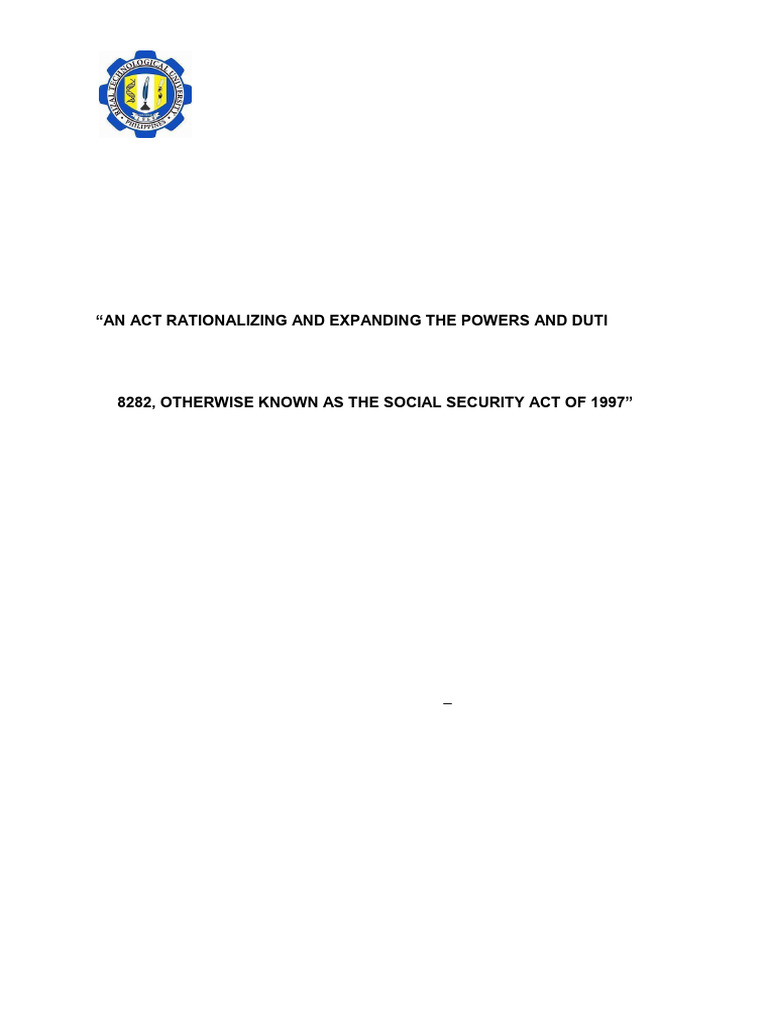 SS Law | PDF | Pension | Employment