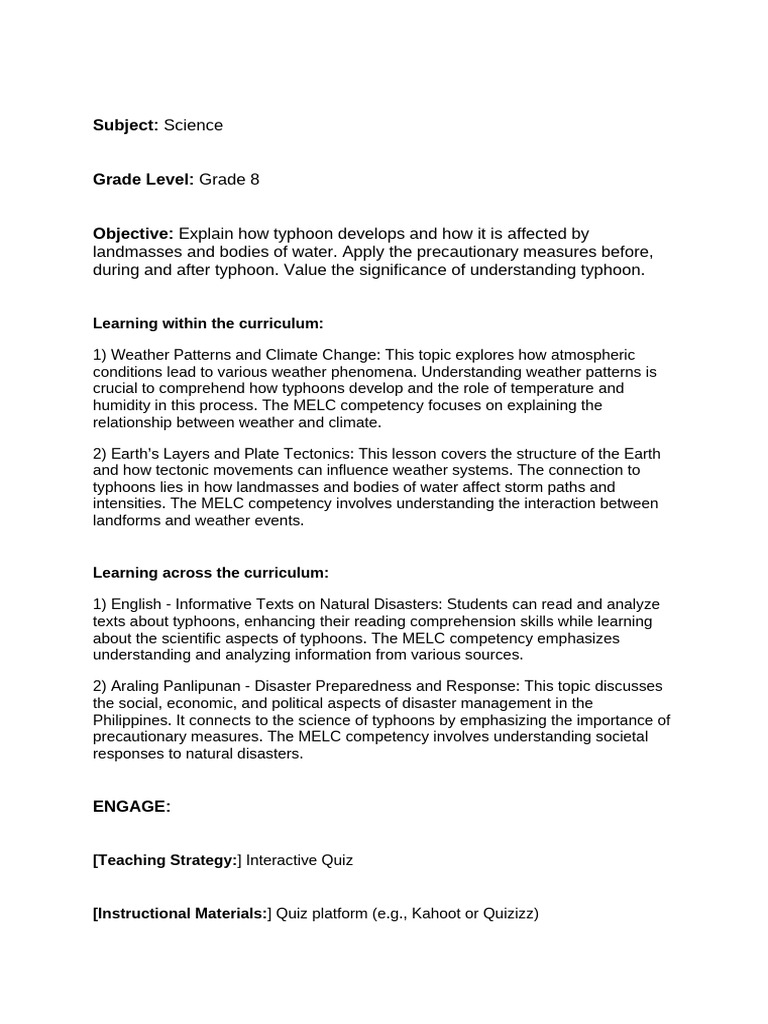 Understanding Typhoons: Development & Safety | PDF | Tropical Cyclones ...