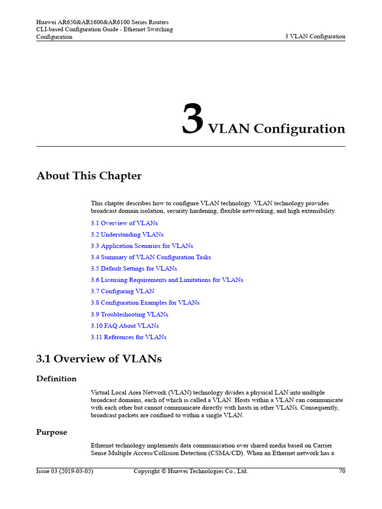 01-03 VLAN Configuration | PDF | Computer Network | Router (Computing)