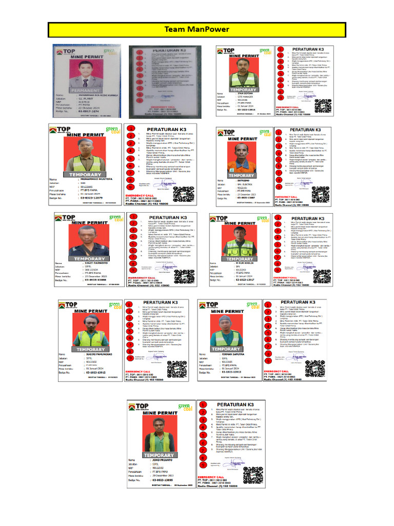 Data ManPower - 091657 | PDF