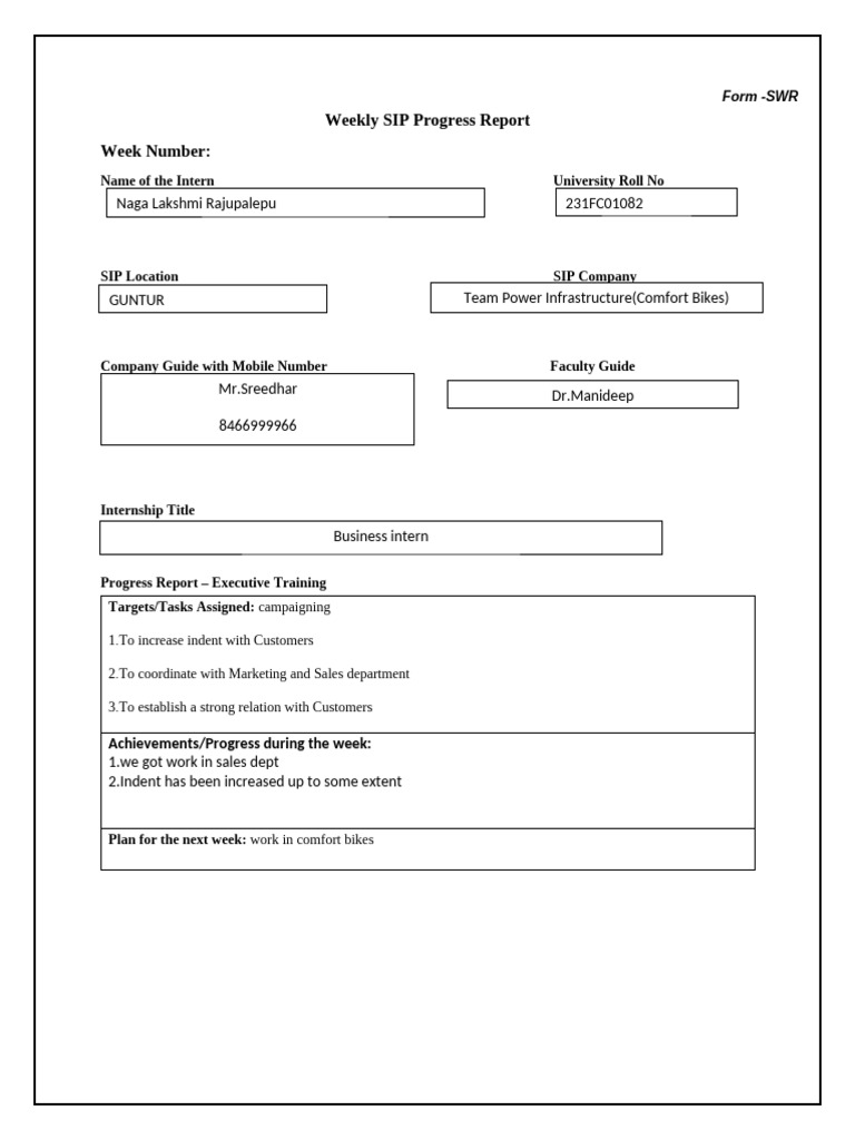 Nag Weekly Report 5 | PDF