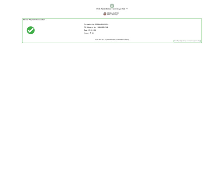 Prisha Anuual Day Fee | PDF | Finance & Money Management