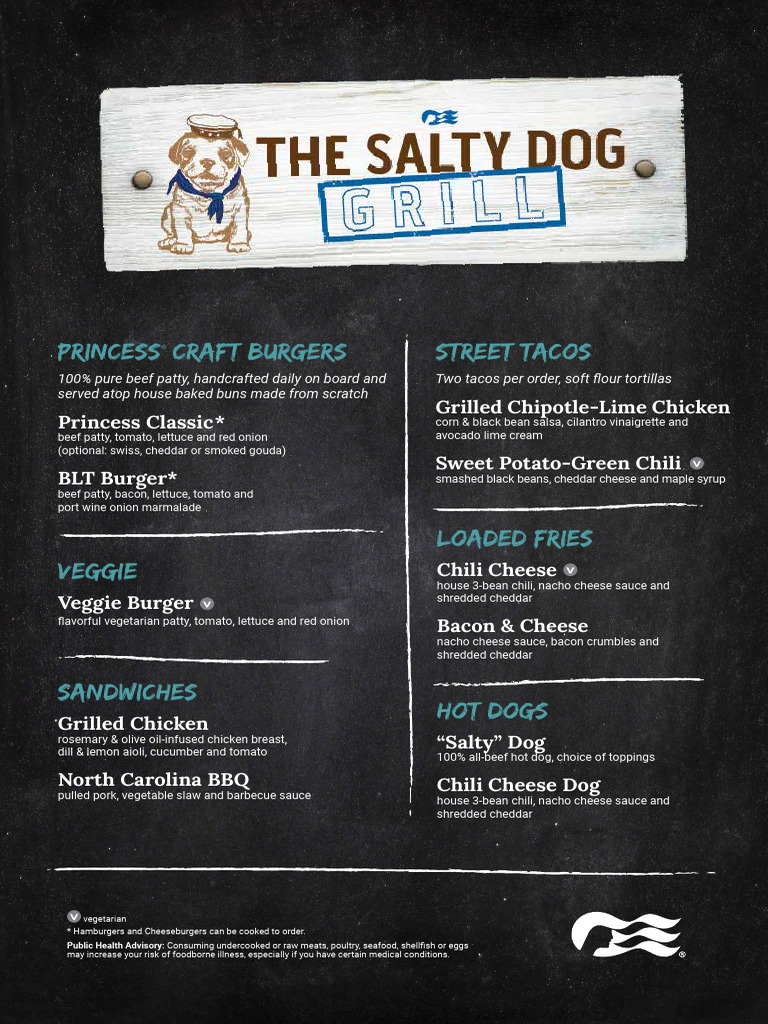 Menu Salty Dog Grill Pdf Coredownload Inline Pdf Hamburgers Food