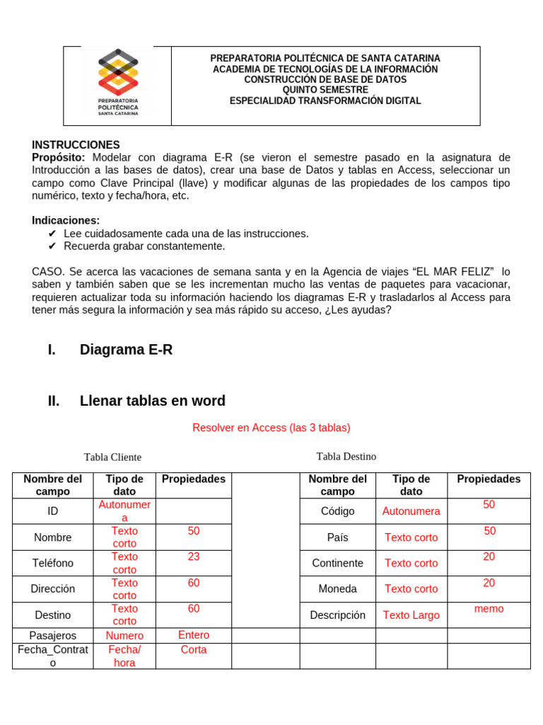 BD-Ej1.3-agencia de Viajes | PDF | Bases de datos | Informática