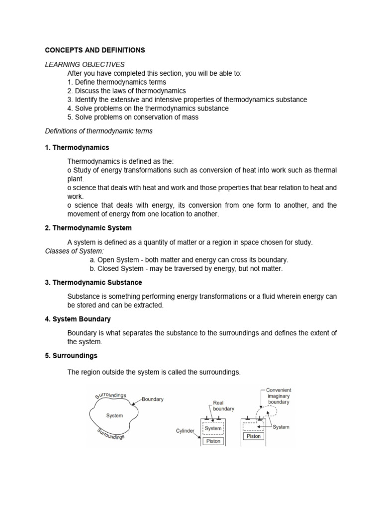 Topic 1 Concepts Properties Lecture | PDF | Pressure | Thermodynamics