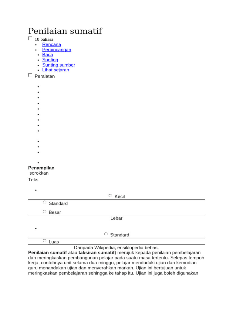 Penilaian Sumatif 01 | PDF