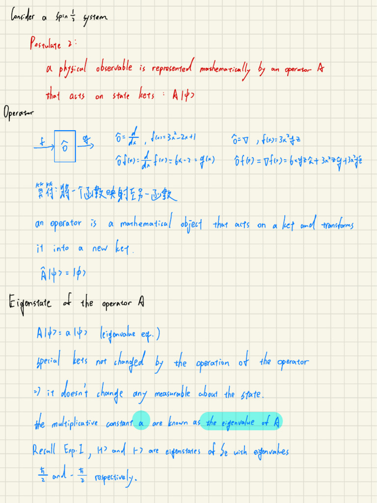 Quantum Operators and Eigenvalues | PDF | Operator Theory ...