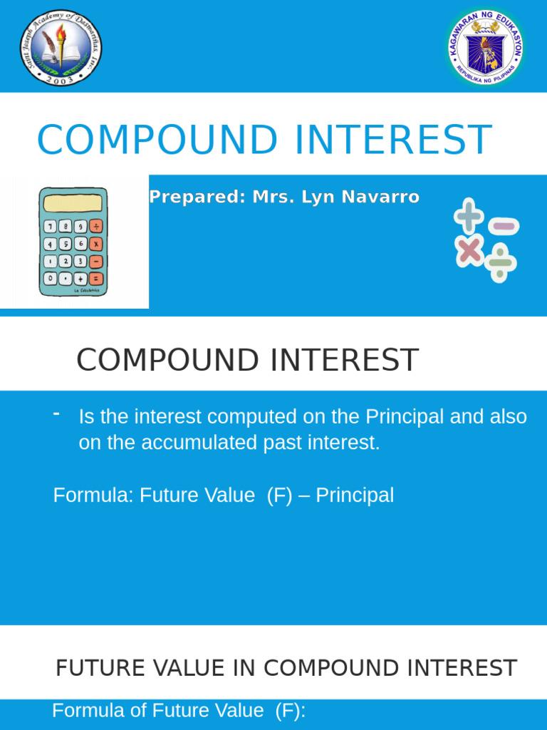 Week 2 3 Compound Interest | PDF | Compound Interest | Interest