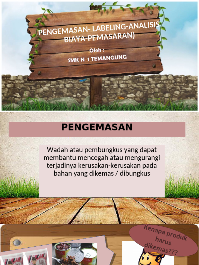 Pengemasan-Analisis Biaya-Pemasaran | PDF