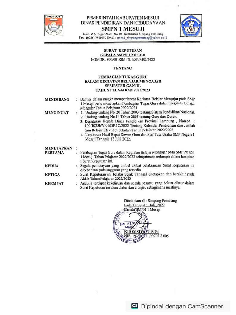 2022-2023 Ganjil - 11zon | PDF