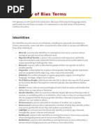 Comprehensive List of Minority Groups | PDF
