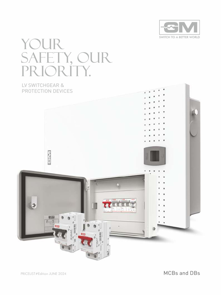 GM MCB & DB Price List Sep 2024 | PDF | Electrical Wiring | Building Engineering