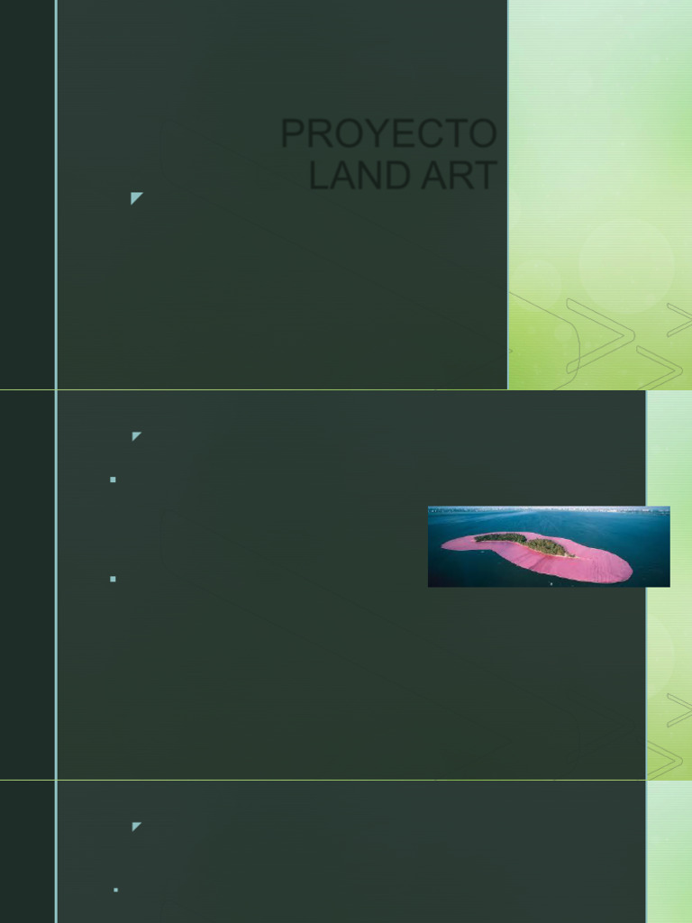 Proyecto de Land Art | PDF | Arte de instalación | Ciencias de la Tierra