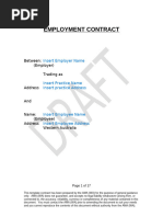 Salaried GP Contract & Offer Letter Guide | PDF | National Health ...