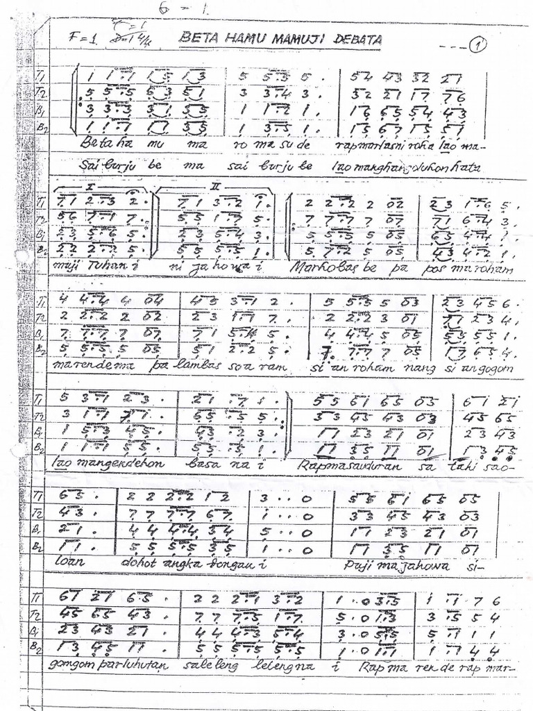 Beta Hamu Mamuji Debata | PDF