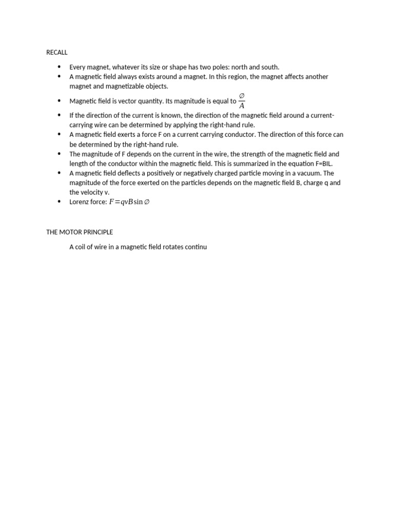 RECALL | PDF | Science & Mathematics