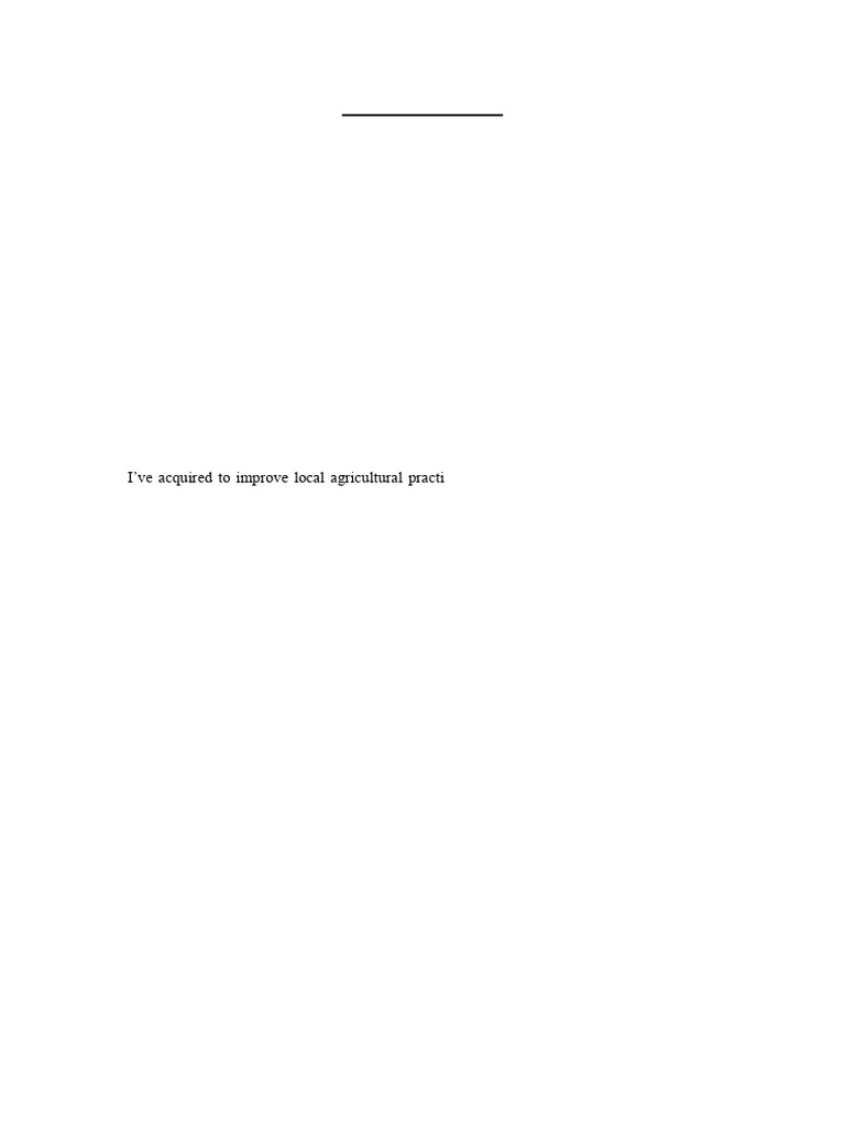 Motivation Letter | PDF