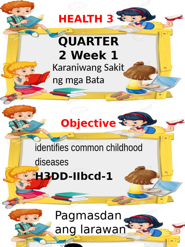 Health Week 1 1 Pdf 