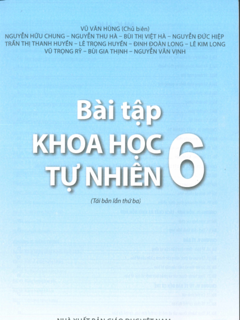 Bài tập KHTN 6 | PDF