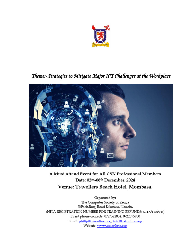 ICT Professionals Conference 2024: Strategies for Workplace Challenges ...