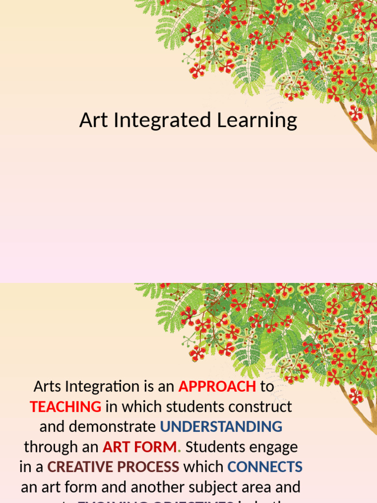 Art Integrated Learning | PDF | The Arts | Paintings