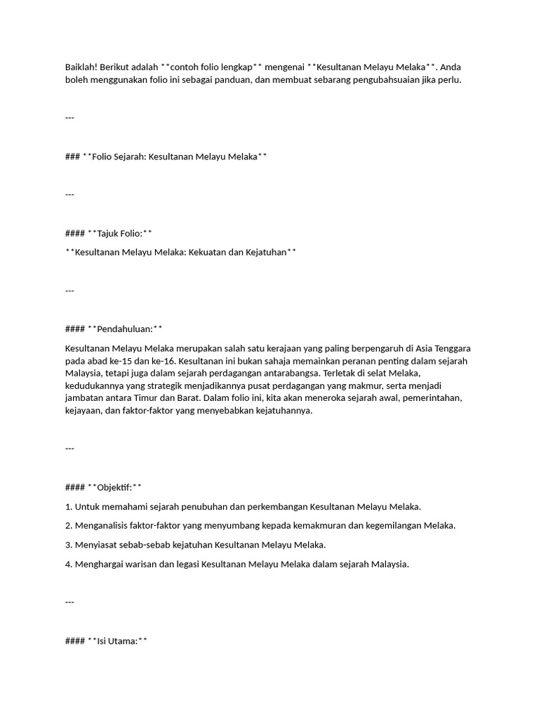Folio Sej Test 1 | PDF