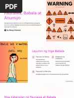 Talaarawan FILIPINO | PDF