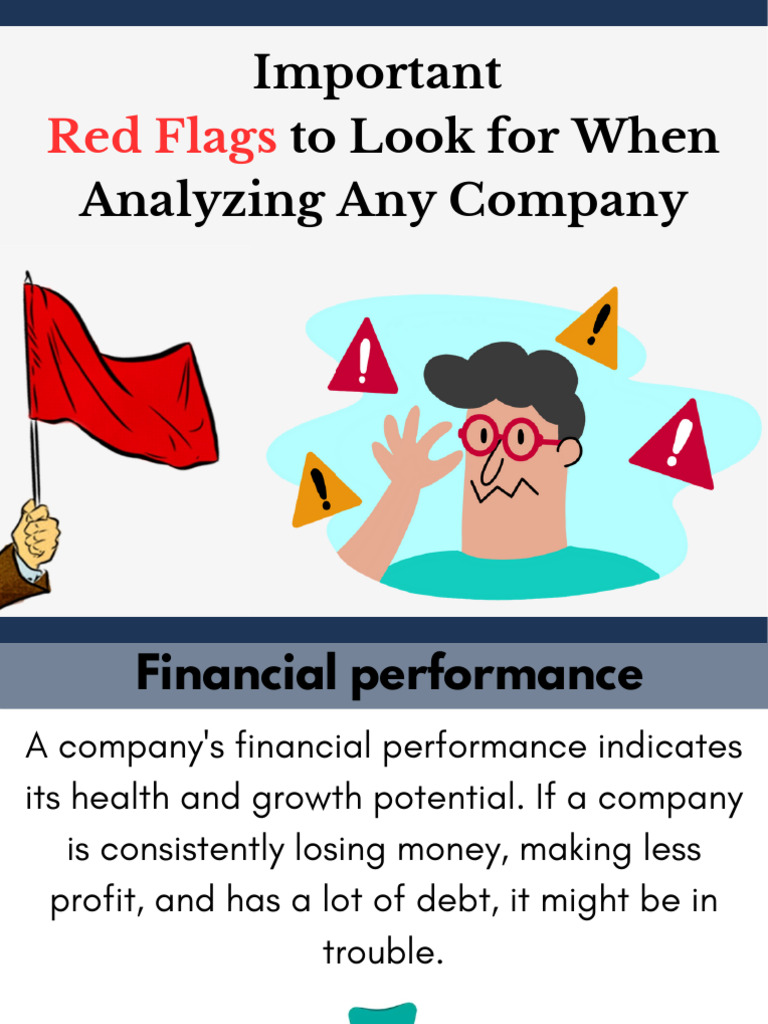 Important Company Red Flags | PDF