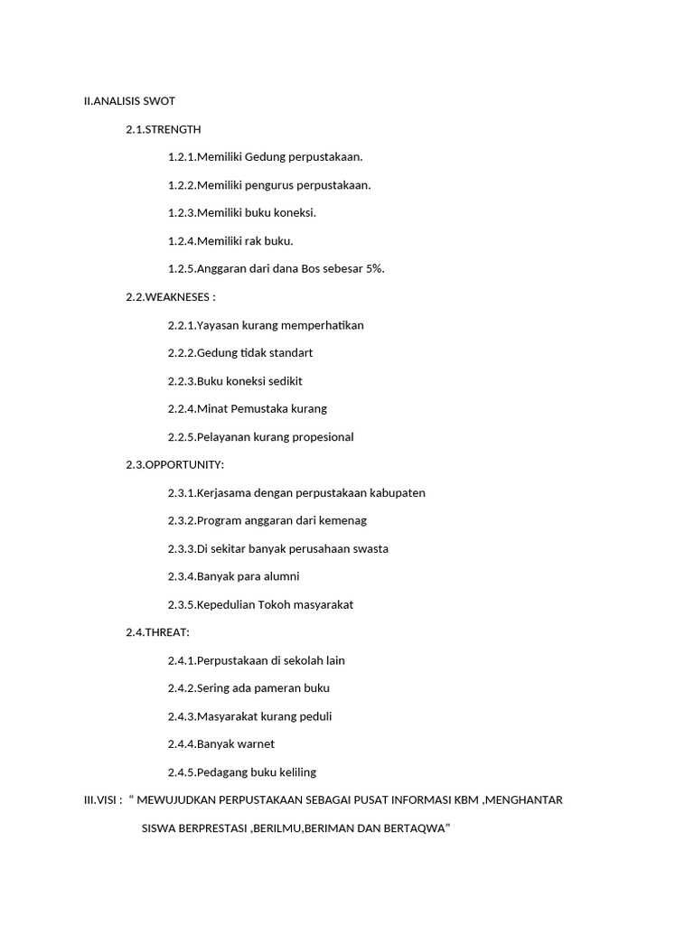 Program Dan LPJ Perpus | PDF