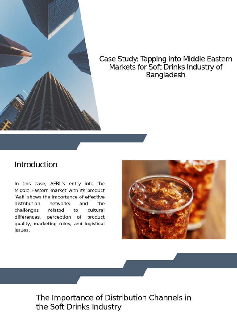 AFBL's Market Entry in Middle East Soft Drinks | PDF | Supply Chain | Brand