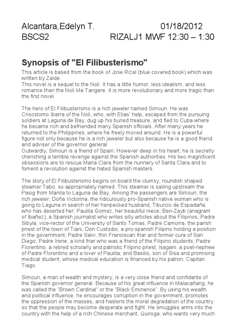 El Fili | PDF | Spanish Language Literature | Philippines