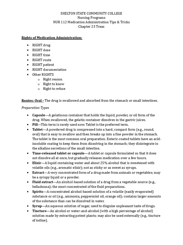 Med Ad tips&tricks | PDF | Topical Medication | Tablet (Pharmacy)
