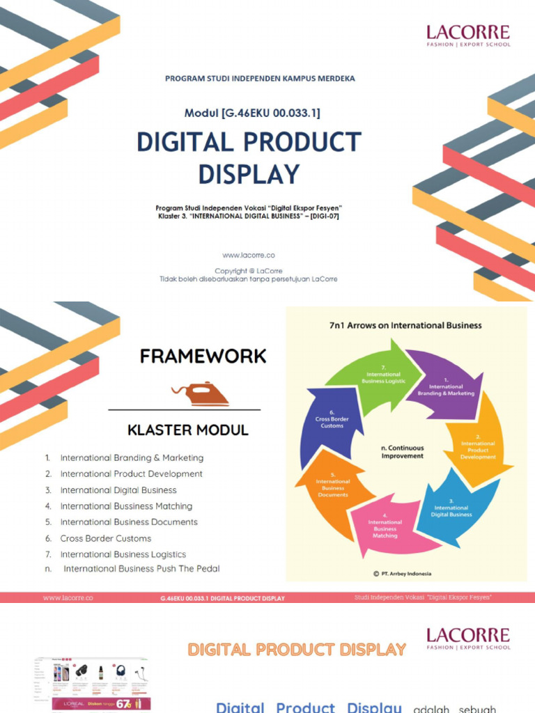 LAMS PDF K3-DIGI-07 - LAC - Digital Product Display | PDF