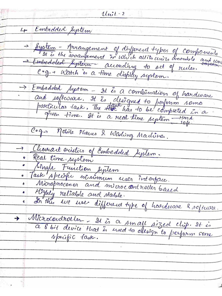 Microcontroller Notes Unit-2 | PDF