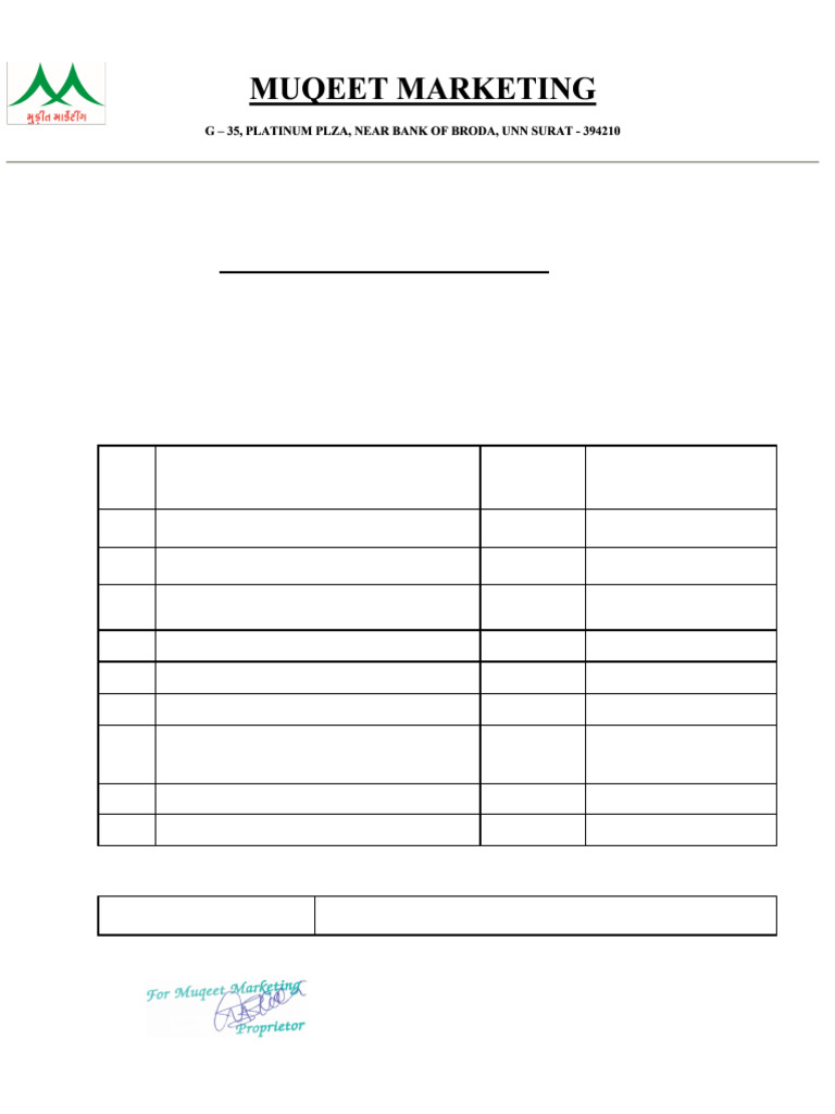 COA - Calcium Carbonate | PDF