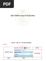 Here's A TNPSC One-Year Study Plan (2026) - Ideal For Group I, II, IIA ...