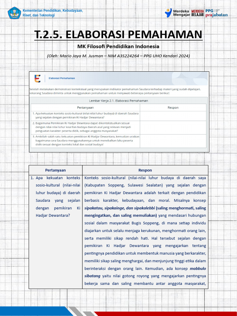 Fpi - T2.5. - Elaborasi Pemahaman - Mario Jaya M Jusman | PDF