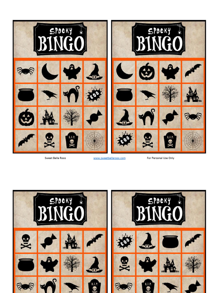Spooky Bingo | PDF