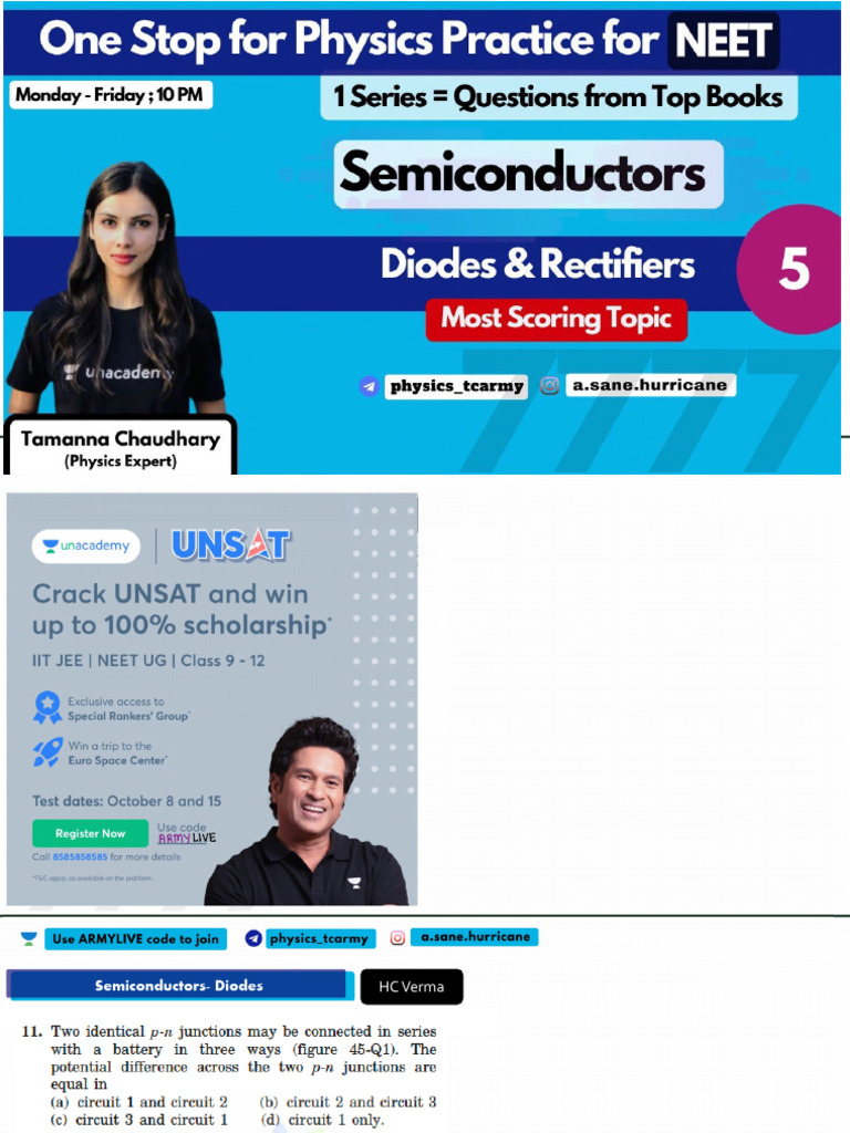 7777 - Semiconductors & Devices - III | PDF | Diode | Electron