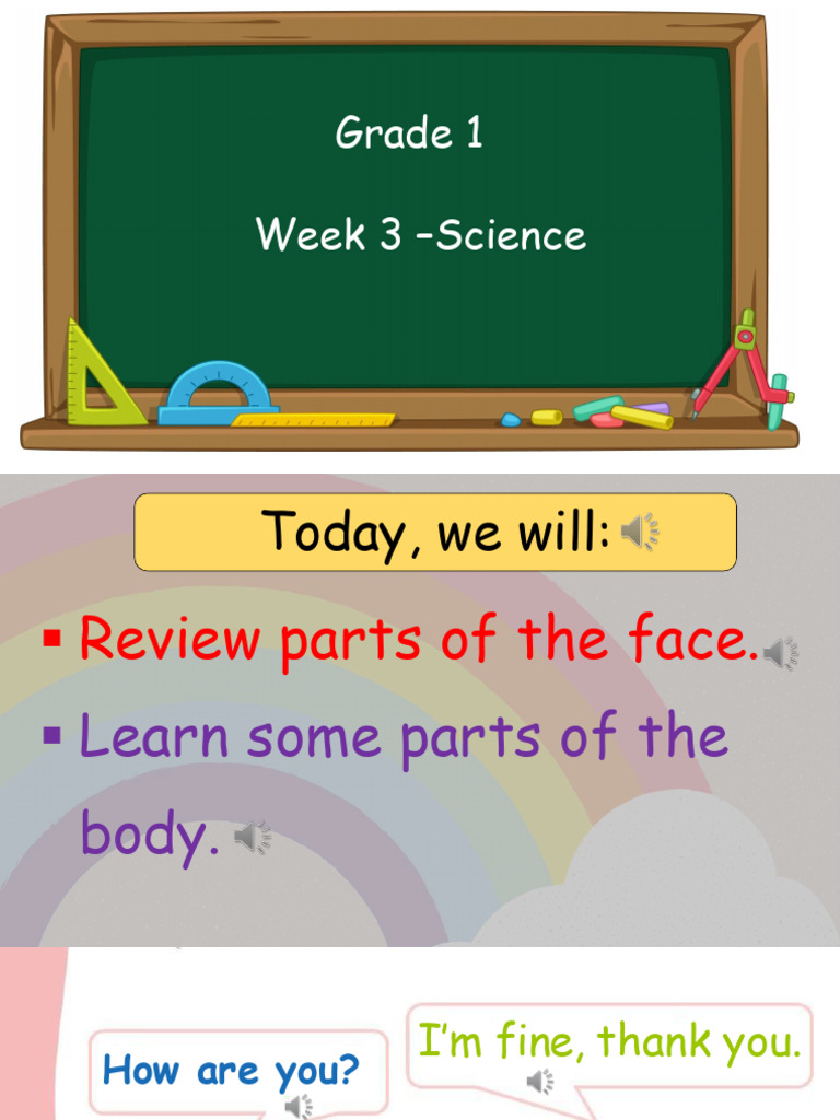 Week 3 - Science - Lesson Recap (Printable) - Nội Dung Bài Học - File ...