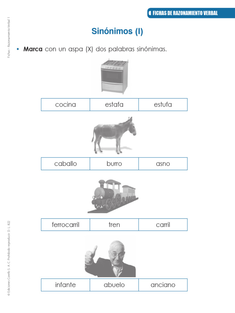 FA - Sinónimos | PDF | Ganado | Animales domesticados