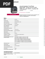 Product Data Sheet: Circuit Breaker Compact Nsx630H, 70 Ka at 415 Vac ...